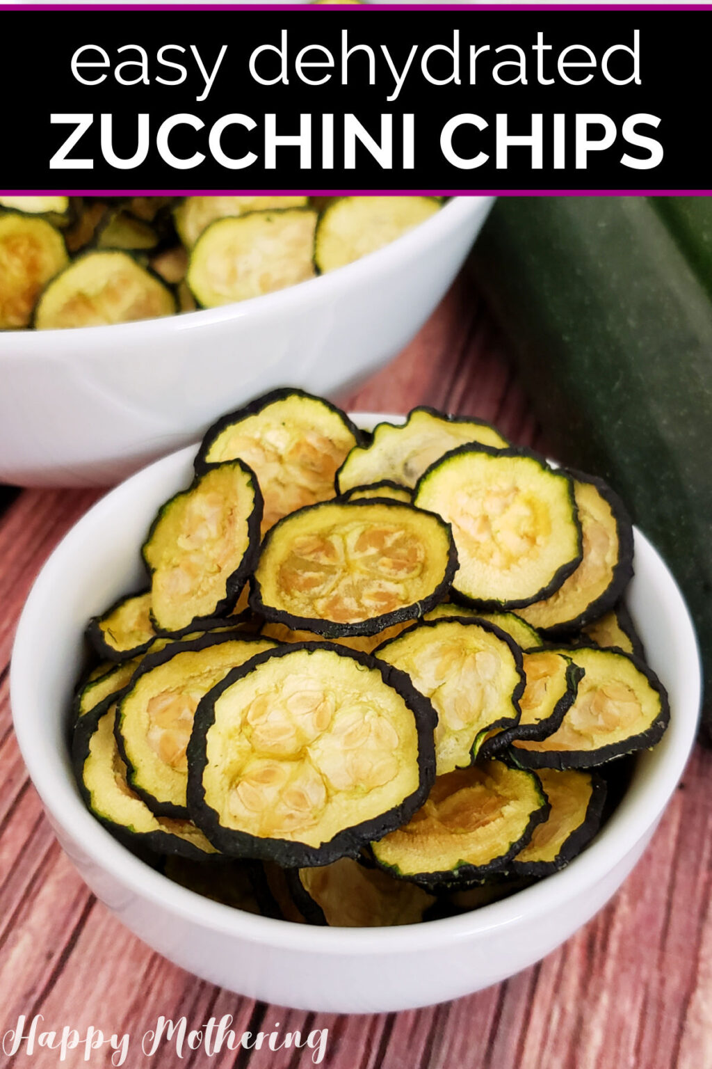 Dehydrated Zucchini Chips Recipe - Happy Mothering