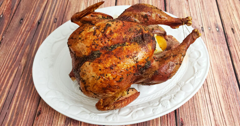 How to Cook a Turkey: Herb Roasted Turkey Recipe - Happy Mothering