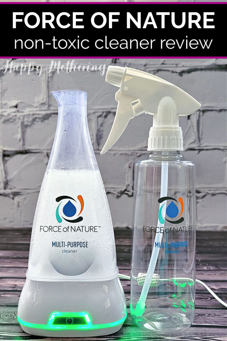 Force of Nature Cleaner Review - Happy Mothering